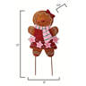 The Holiday Aisle® Metal Gingerbread Girl Garden Stake & Reviews | Wayfair