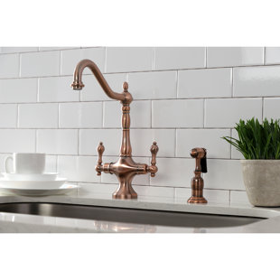 Kingston Brass Kitchen Faucets You'll Love | Wayfair