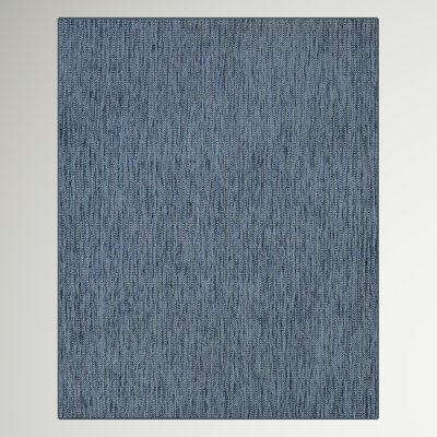 Sand & Stable Saldanha Blue Indoor / Outdoor Area Rug & Reviews | Wayfair