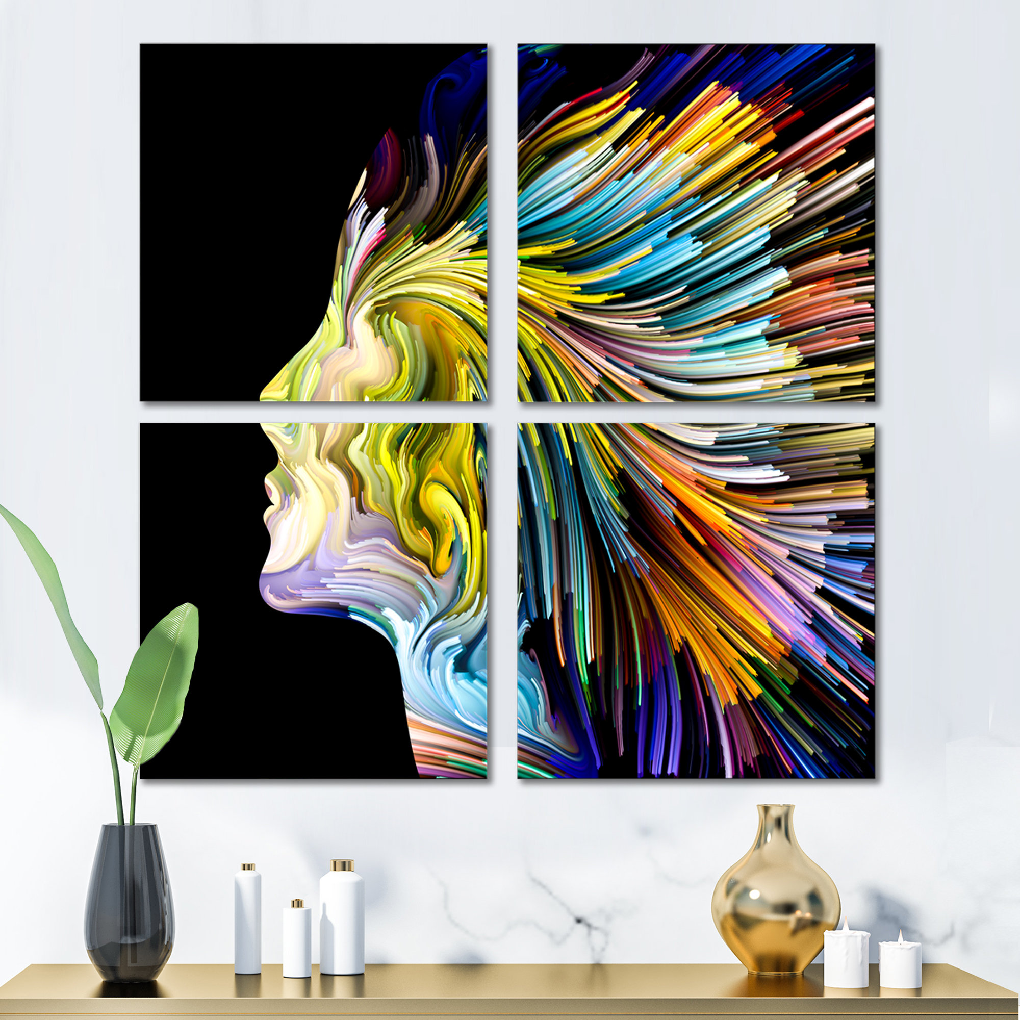 Orren Ellis Endless Imagination - Abstract Canvas Wall Art Print 4 ...