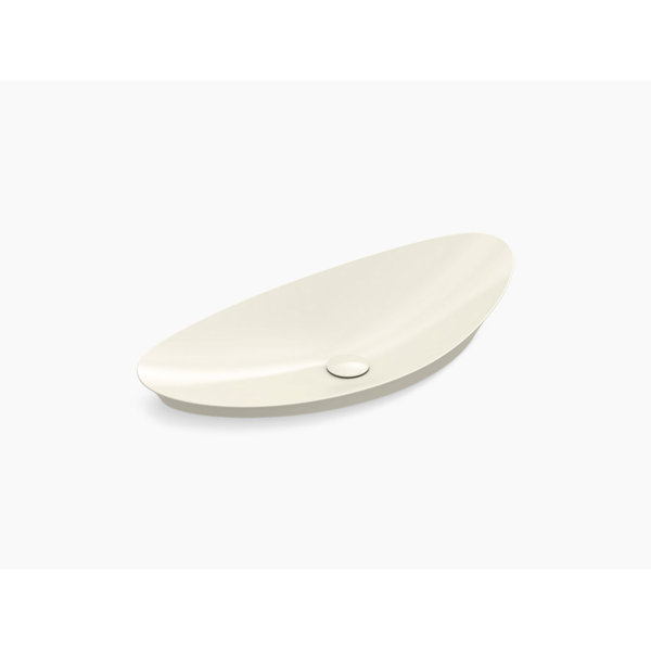 Veil® Trough Fireclay Specialty Vessel Bathroom Sink | AllModern