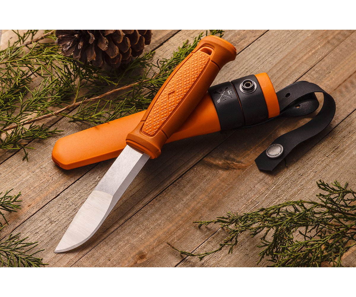 Morakniv Kansbol ?Fixed Blade Knife with Sandvik Blade & Sheath ...