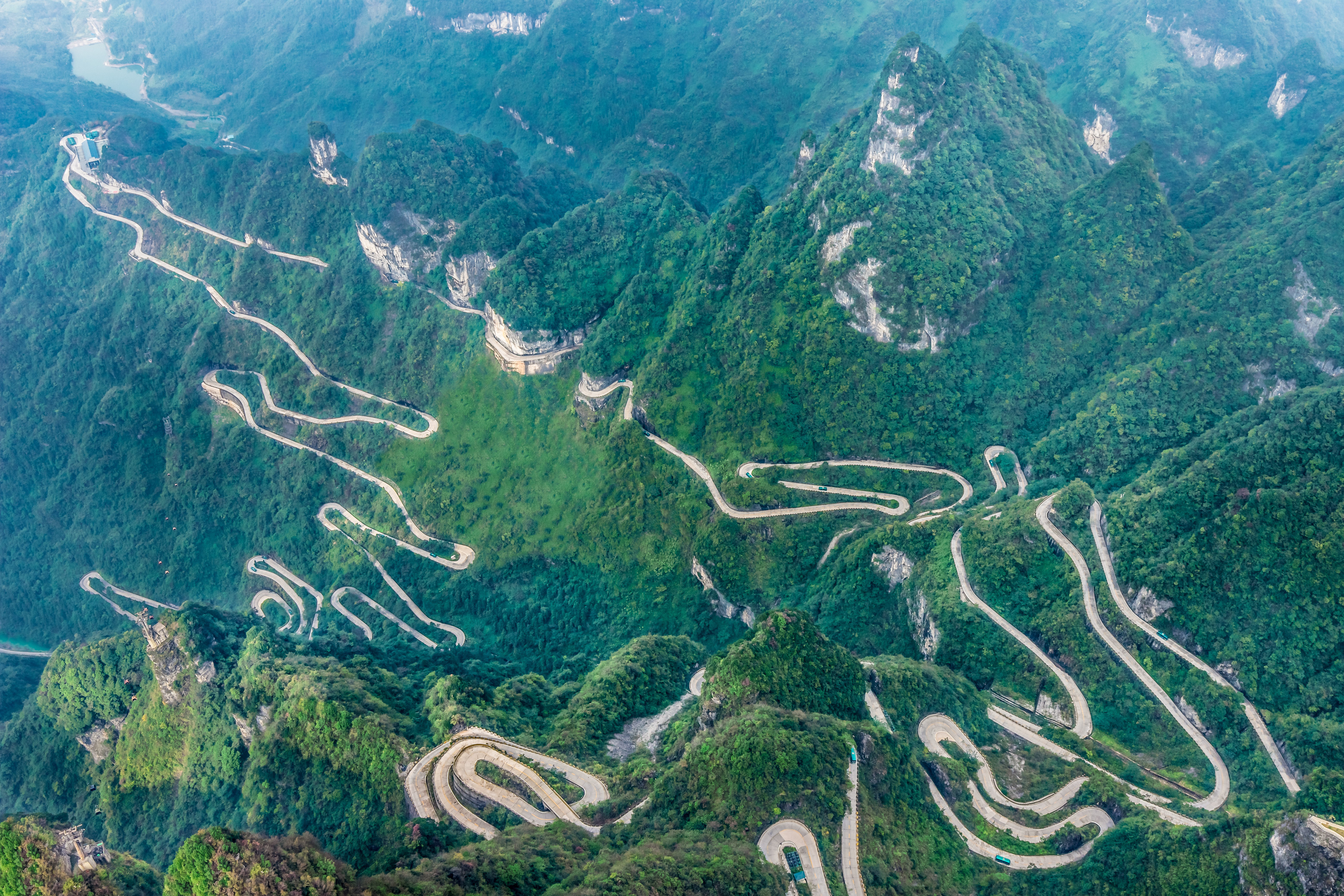 Alpen Home Deitz Tianmen Mountain National Park - Wrapped Canvas ...