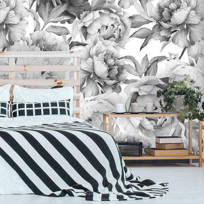 House of Hampton® Corley Removable Spring Floral 10' L x 120" W Peel ...