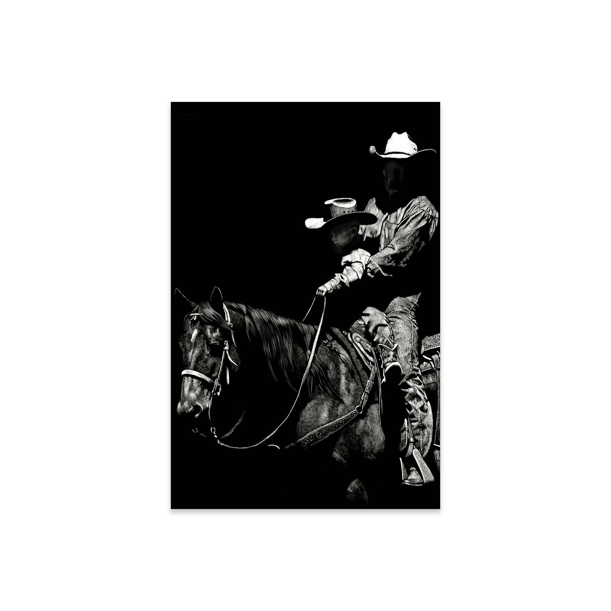 Union Rustic Scratchboard Rodeo II Print On Acrylic Glass - Wayfair Canada