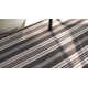 Rish Ticking Stripe Grey/Ivory Handwoven Indoor/Outdoor Rug | Birch Lane