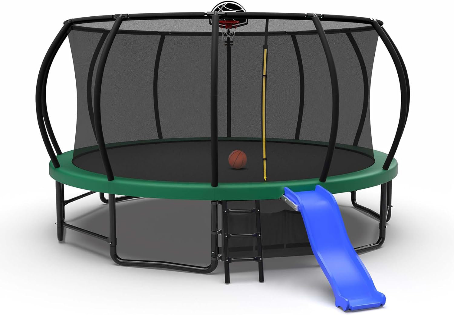 Sapphome 16ft Trampoline Outdoor With Slide, Recreational Trampolines ...