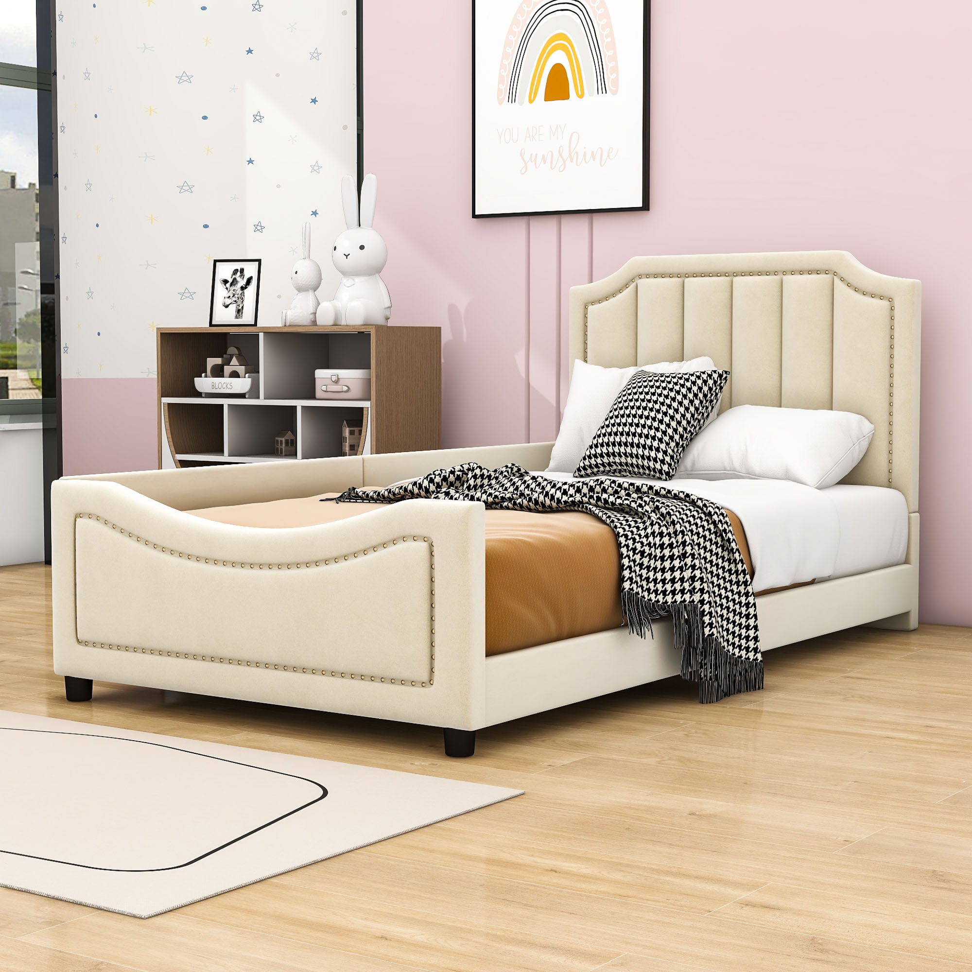 Winston Porter Rylynn Upholstered Platform Bed | Wayfair