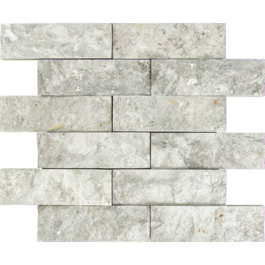 Stone & Tile Shoppe, Inc. Marble Brick Joint Mosaic Wall & Floor Tile ...