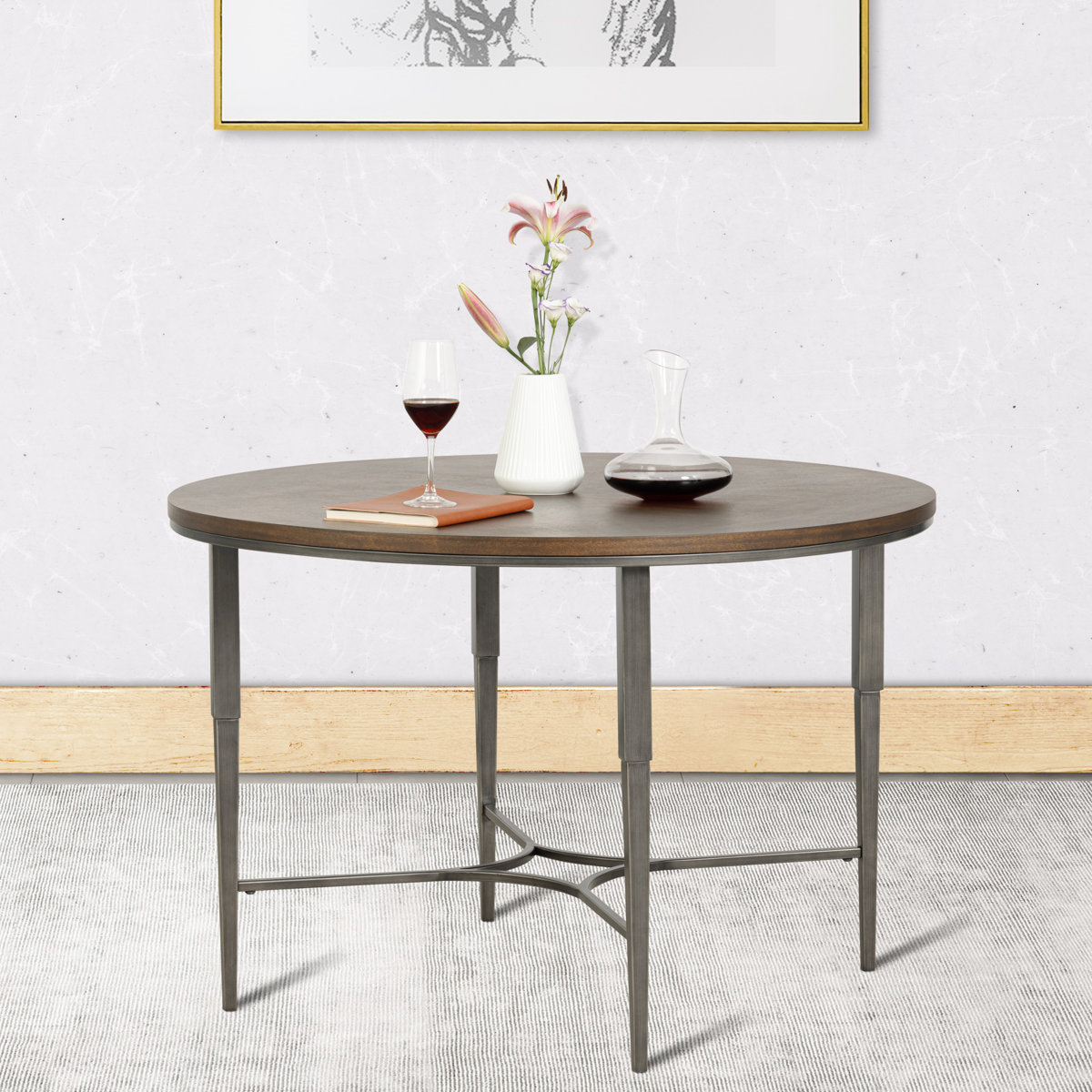 17 Stories Khrysta Dining Table | Wayfair