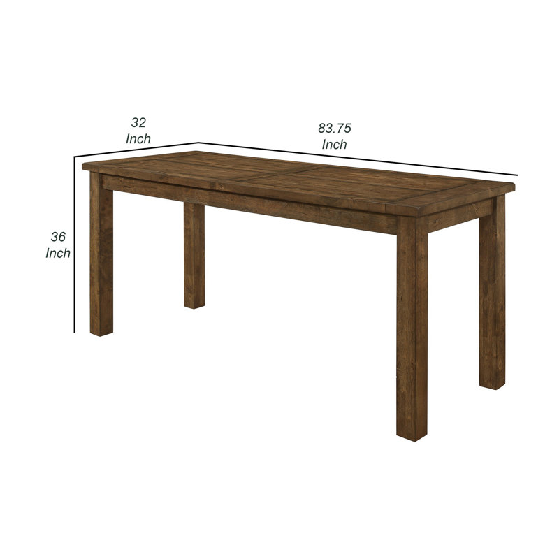 The Twillery Co.® Hednesford Rectangular Dining Table | Wayfair