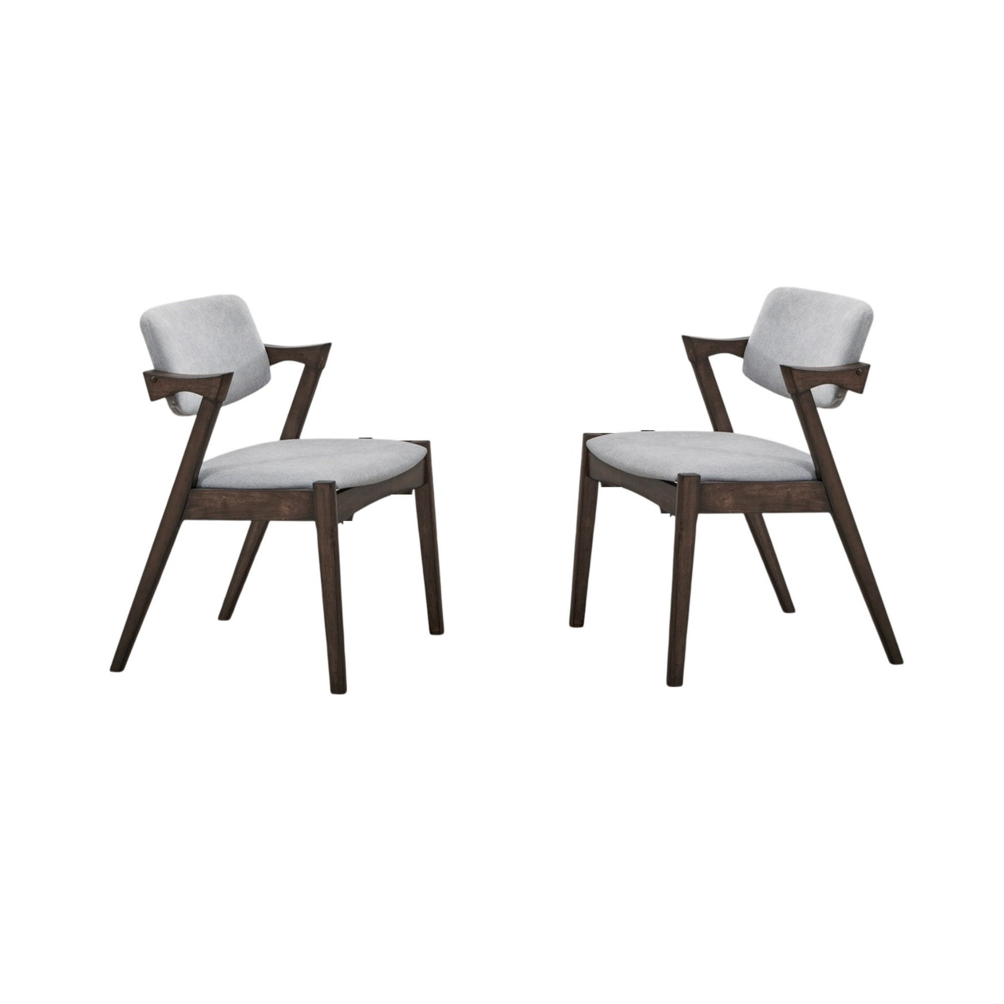 Corrigan Studio Mid-Century Modern Dining Chairs 2pcs Set - Wayfair Canada