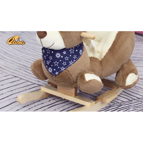 Qaba Kids Ride-On Toy Bear Rocker & Reviews | Wayfair