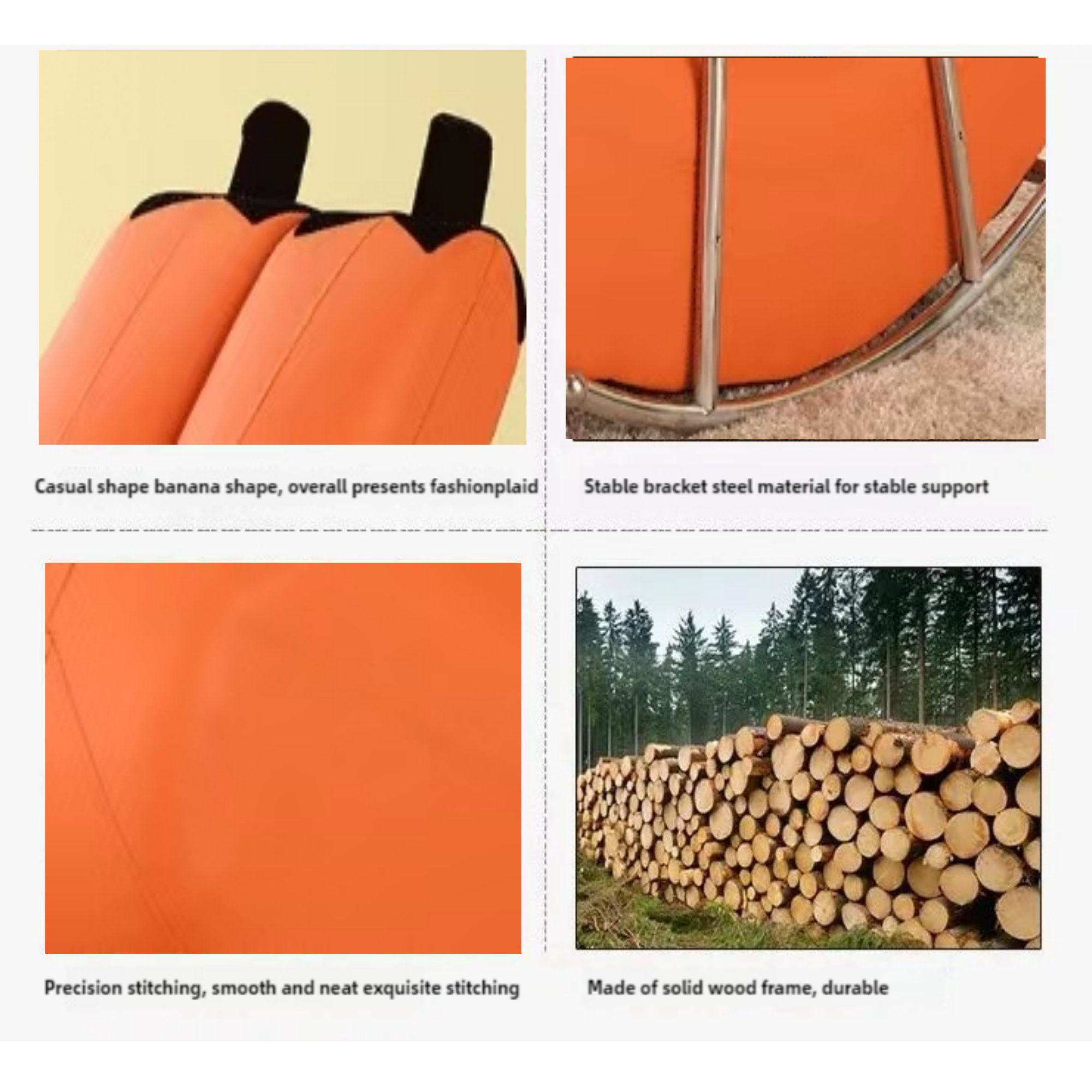 Ivy Bronx Banana Shape Recliner Rocker | Wayfair