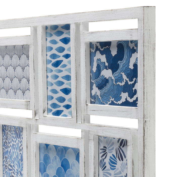 MELANNCO 8 Opening Collage Frame- Displays Four 4x6 and Four 6x4 Inch ...