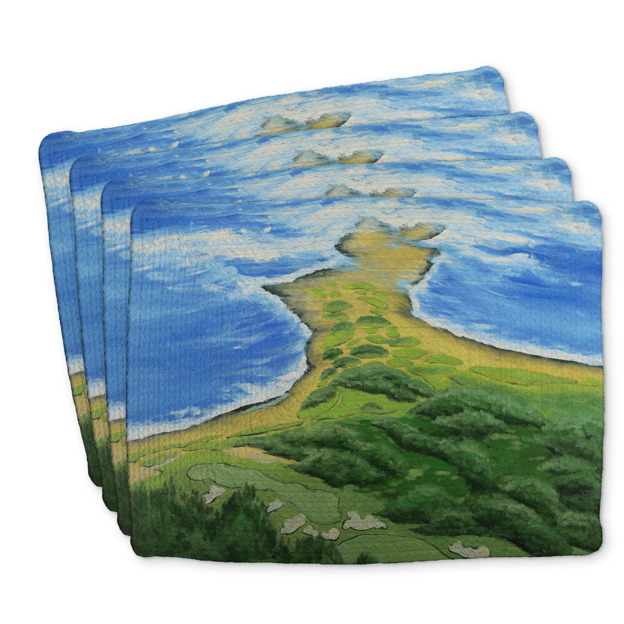 Begin Edition International Inc. Braided Polyester Placemats - Golf ...