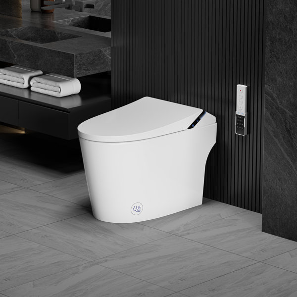 IHATIT Smart Toilet With Bidet Built In, Toilets With Tank, Auto Open ...