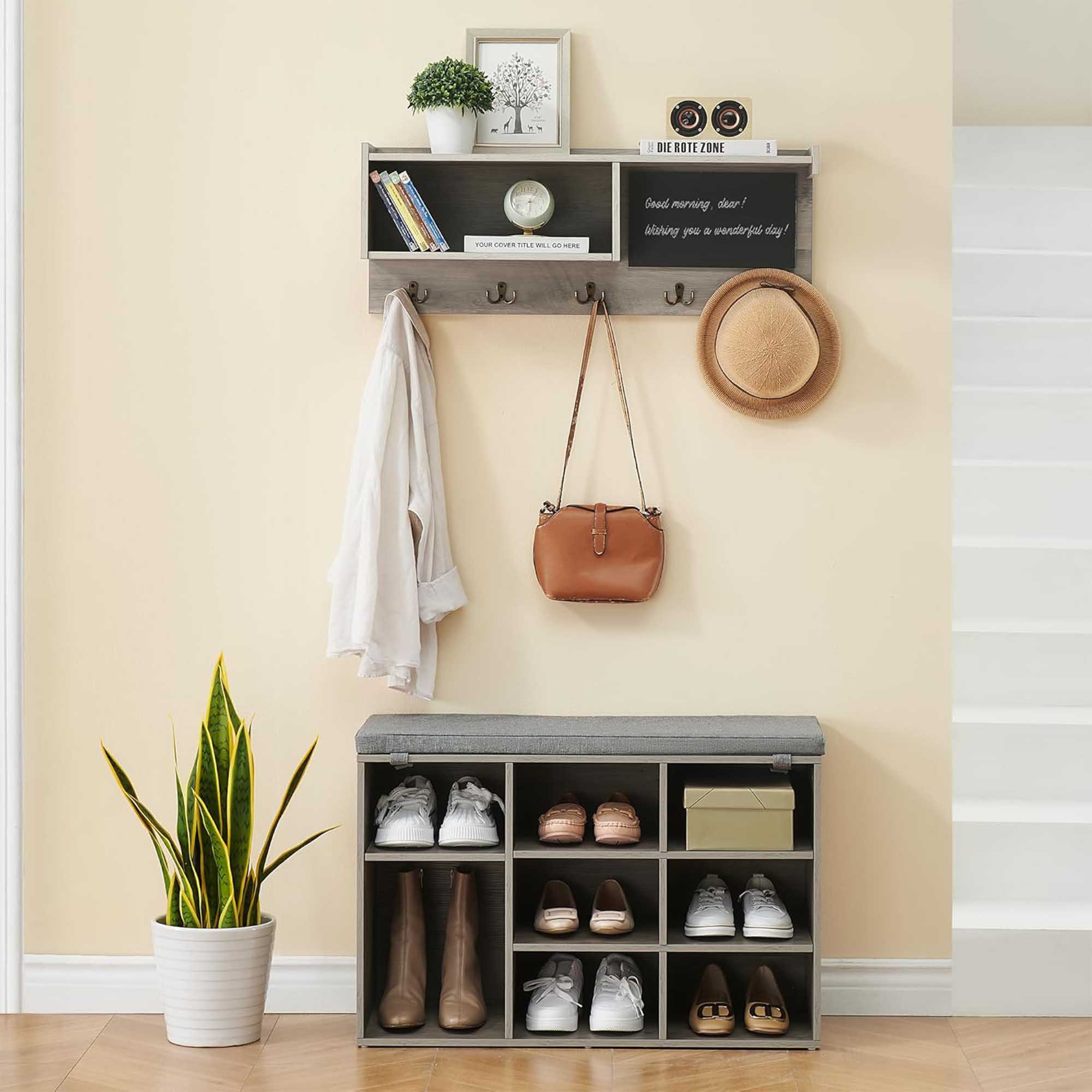 Ebern Designs Elarna Hall Tree 31.5'' Wide - Wayfair Canada