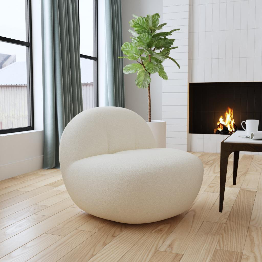 Wade Logan® Azma Upholstered Swivel Side Chair & Reviews | Wayfair