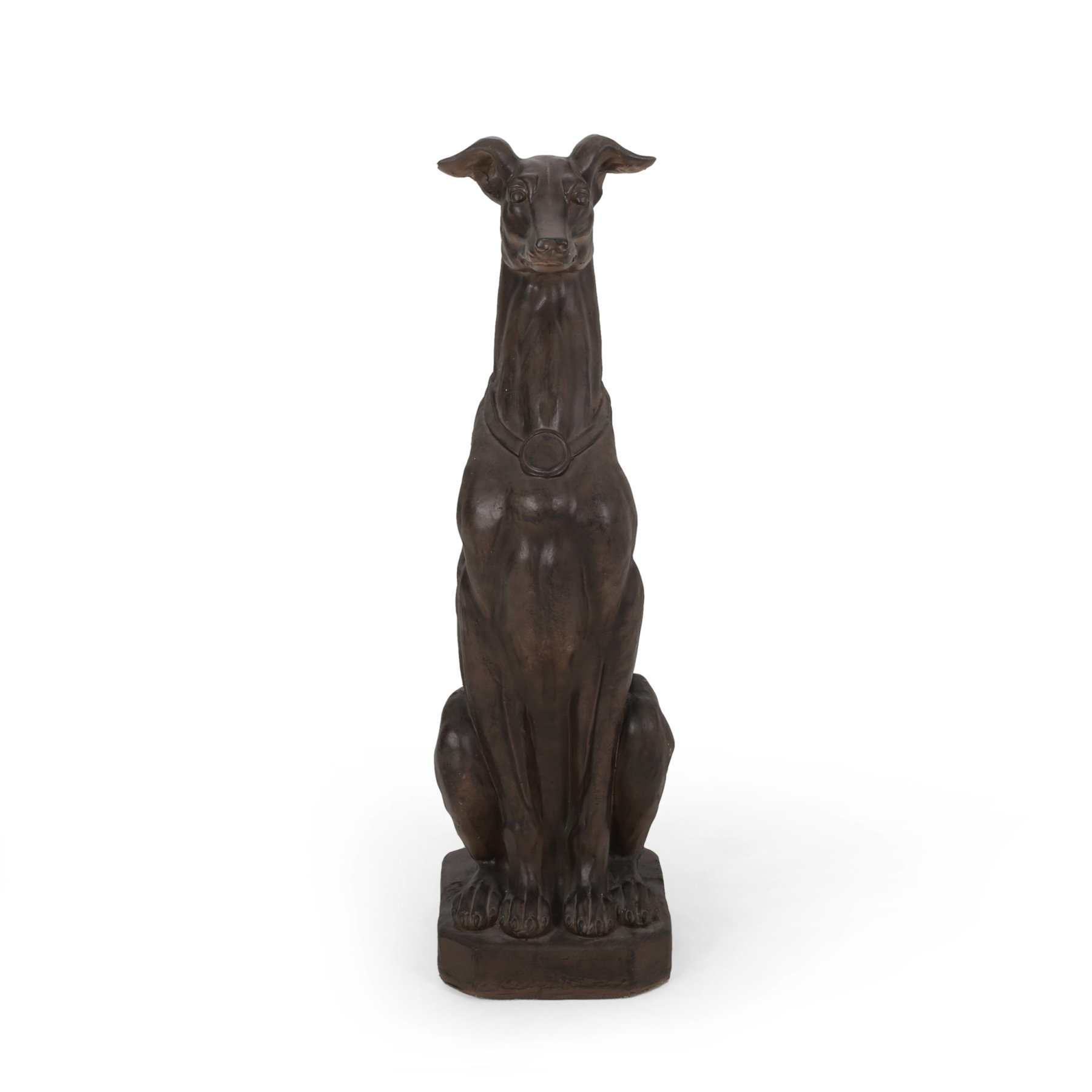 Astoria Grand GREY HOUND DOG STATUE | Wayfair