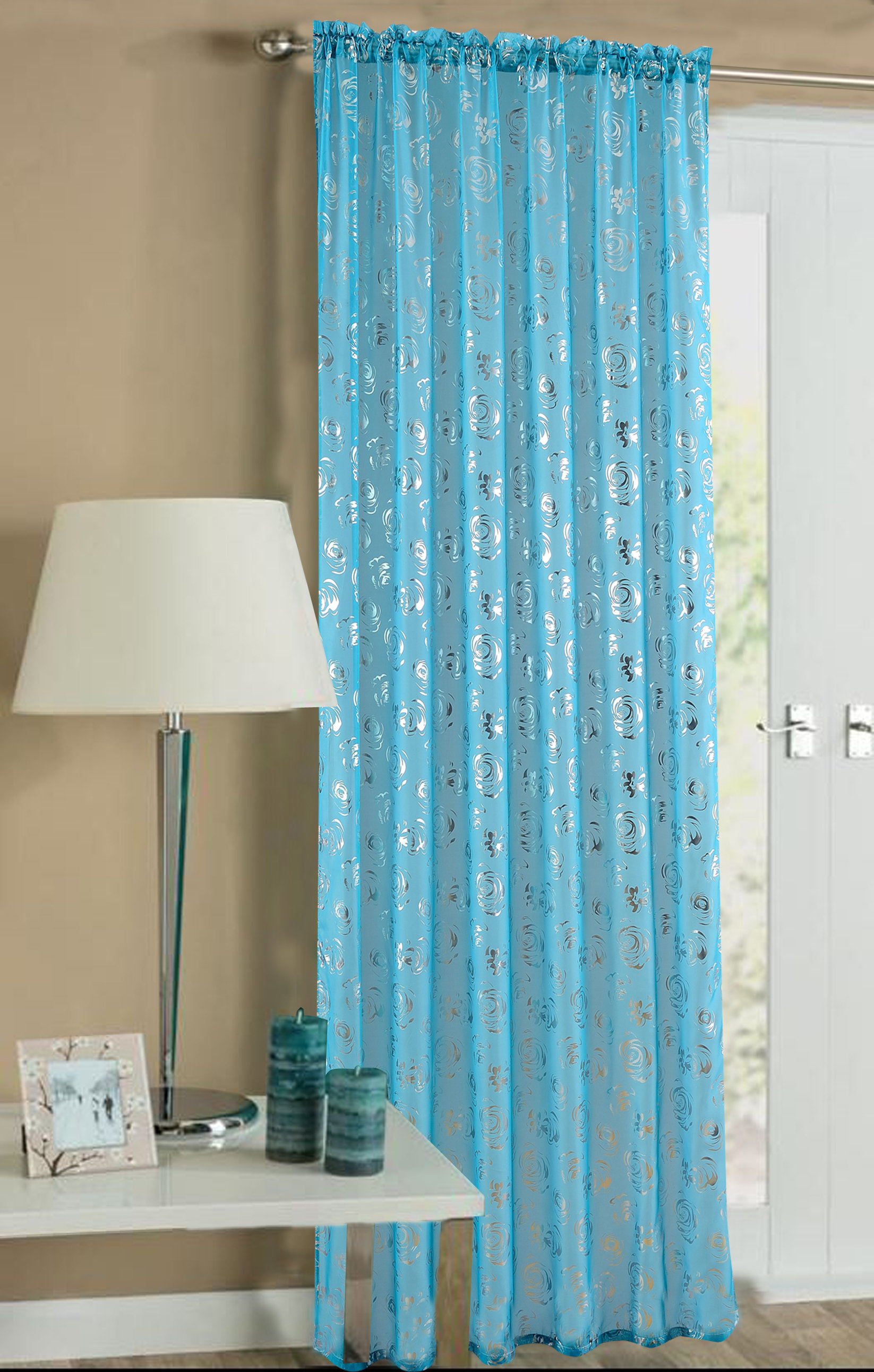 Metro Lane Caydin Polyester Curtain Panel | Wayfair.co.uk