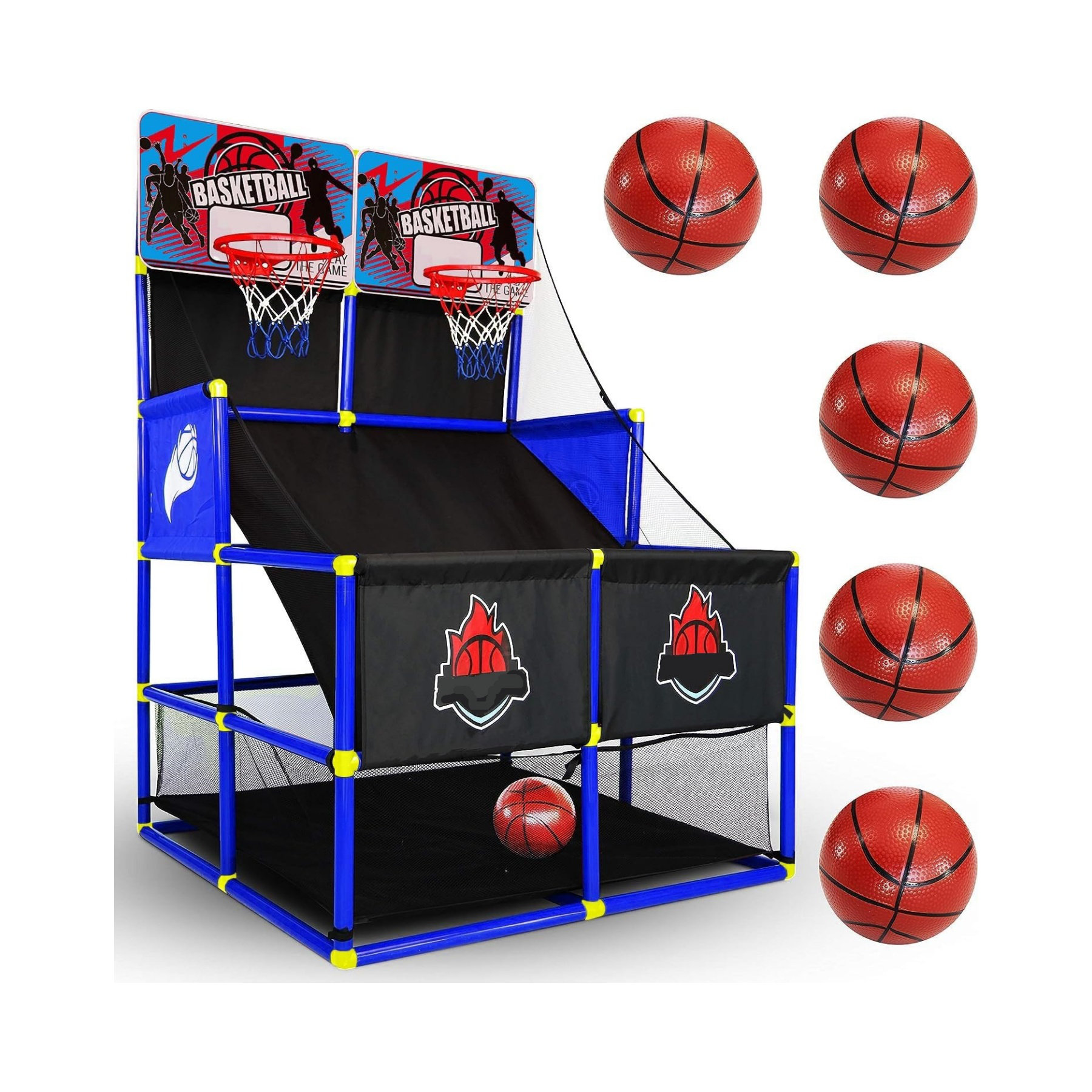 JETEHO Arcade Basketball Hoop Game - Indoor Basketball Hoop For Kids ...