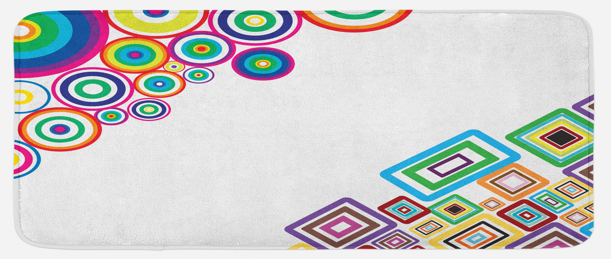 East Urban Home Abstract Kitchen Mat | Wayfair