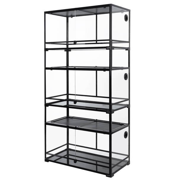 REPTIZOO 48'' x 24'' x 56'' Reptile Terrarium | Wayfair