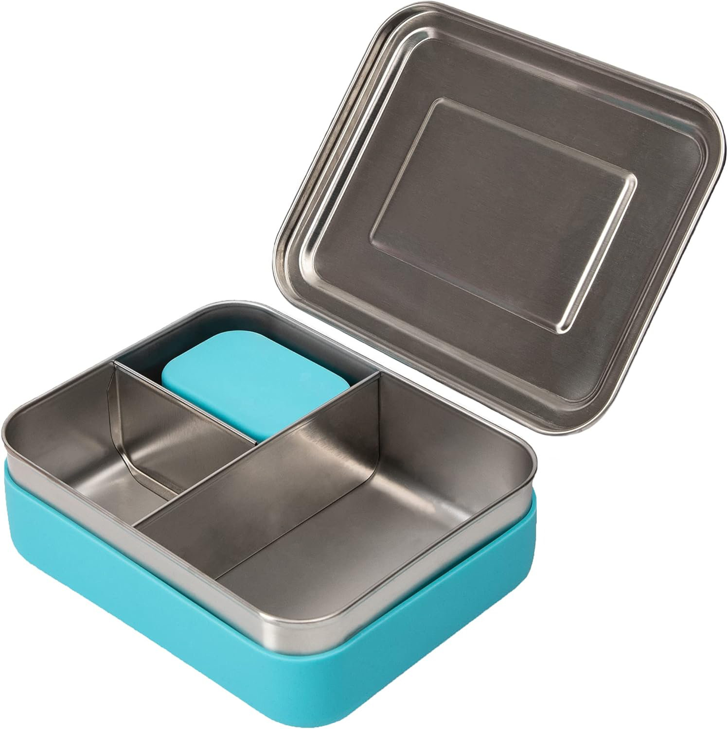 Brayden Studio® 18/8 Stainless Steel Bento Box (Compact Lunch Box) - 3 ...
