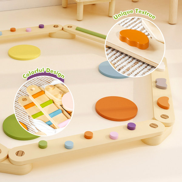 Banasuper Wooden Balance Beam For Kids Toddlers Gymnastics Beam ...