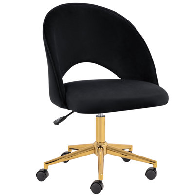 Mercer41 Adjustable Height Upholstered Task Chair & Reviews | Wayfair