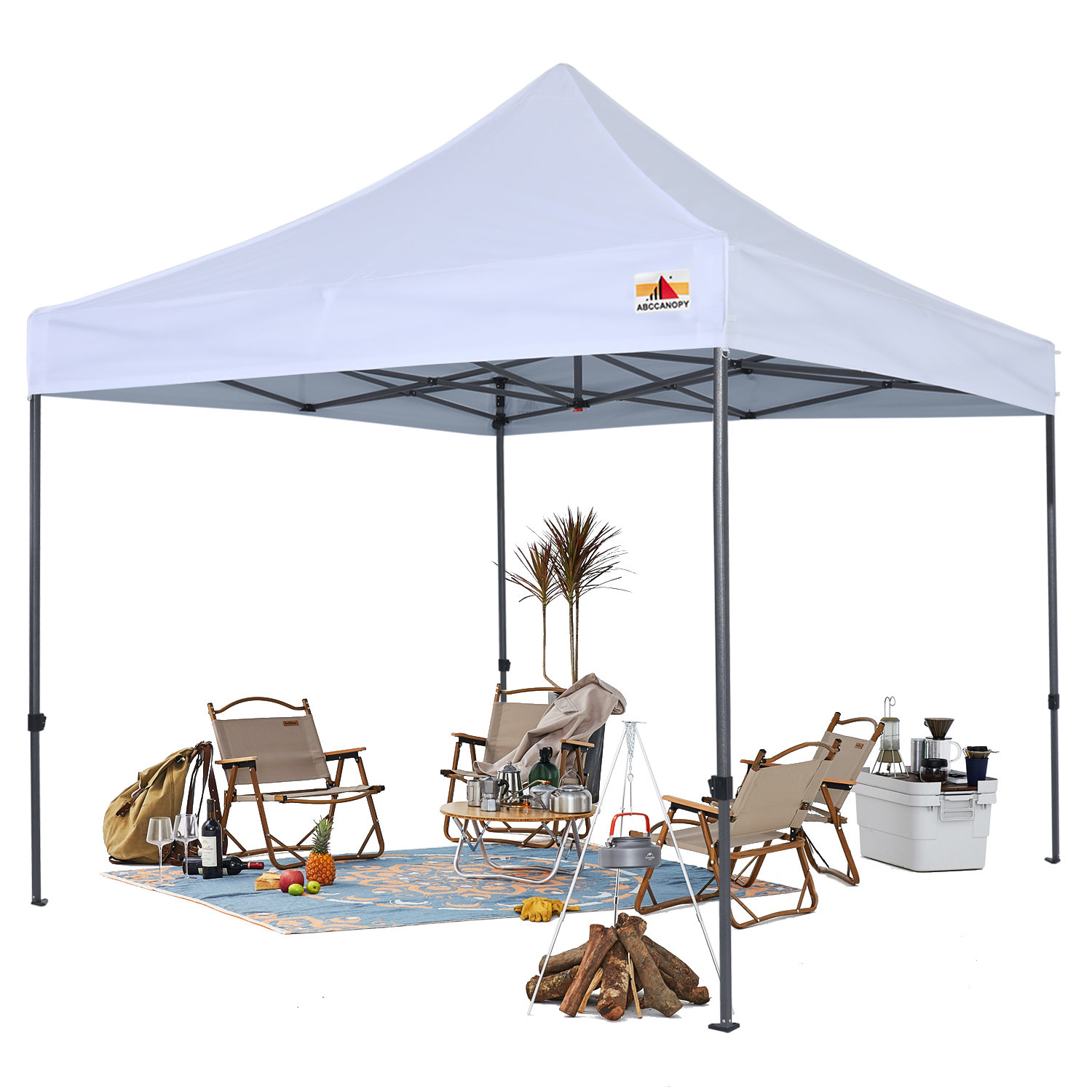ABCCANOPY Abri instantané commercial 10 pi The Pop Up Canopies L 10 pi. D Auvent escamotable en ...