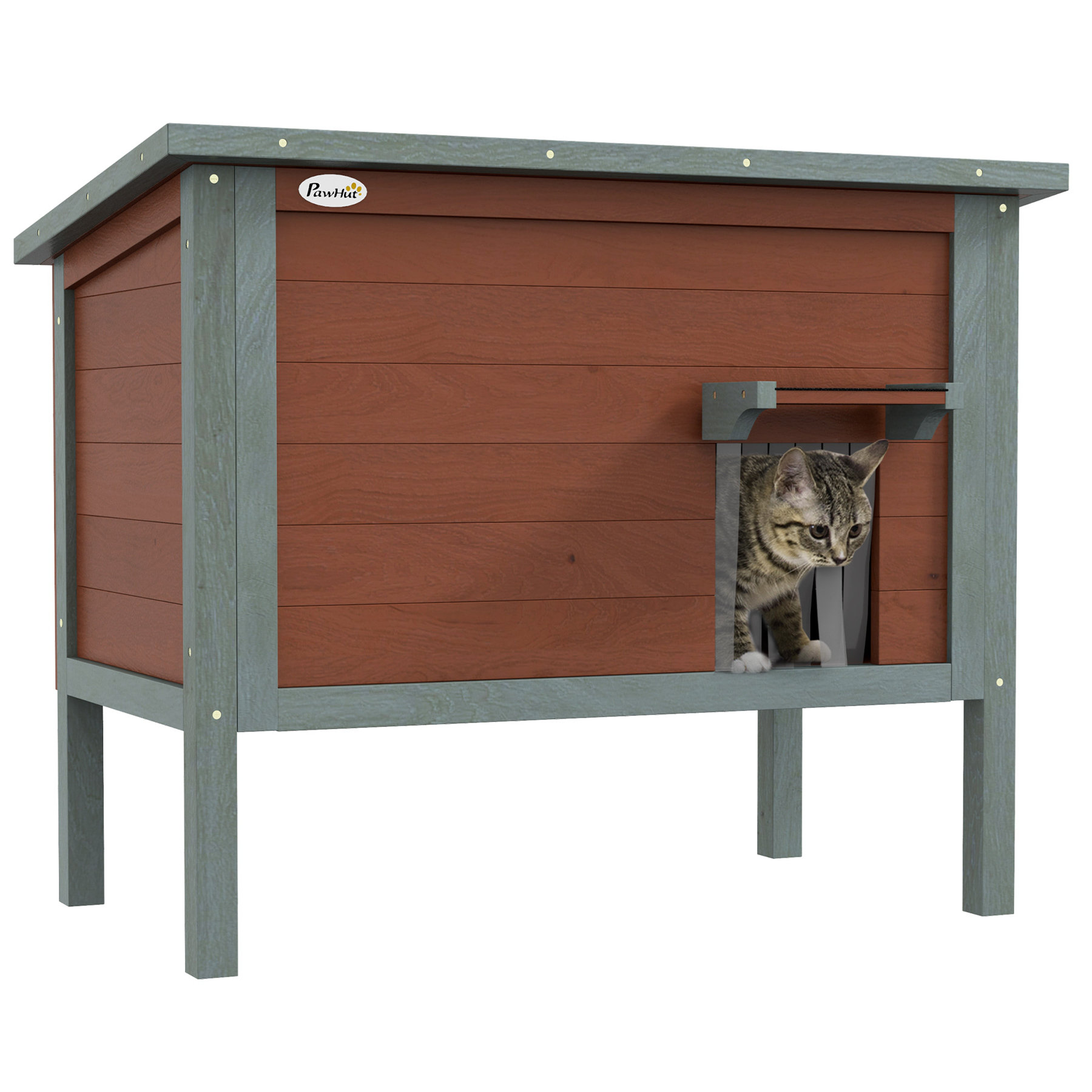 Dakota Fields Outdoor Cat House | Wayfair