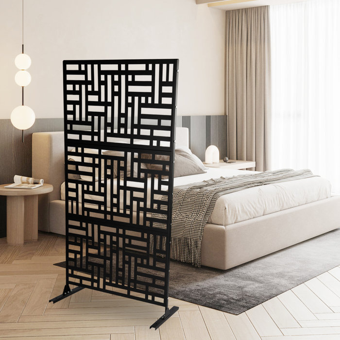 FRONG Free Standing Privacy Screen & Reviews | Wayfair