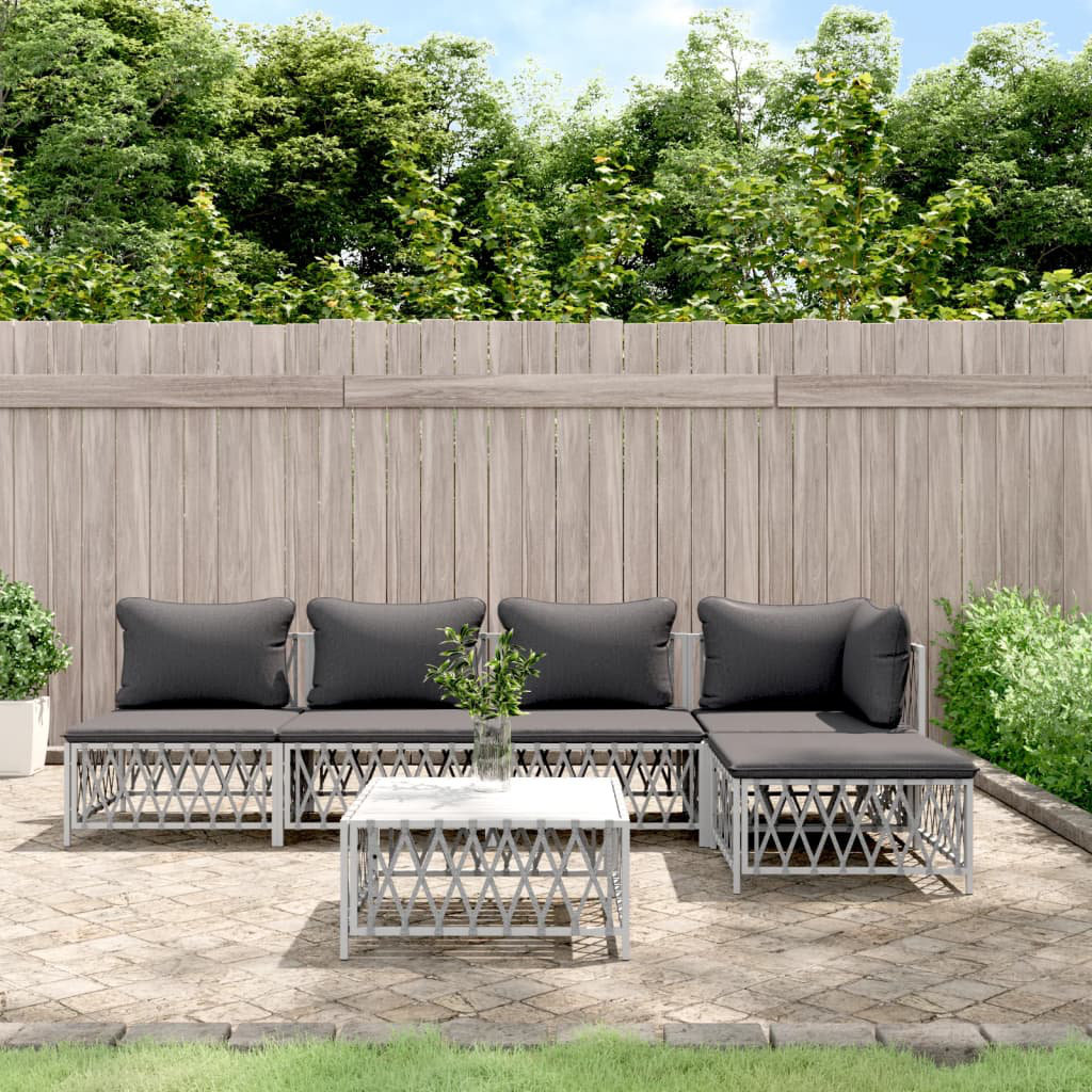 Latitude Run® Colsten 5 - Person Outdoor Seating Group with Cushions ...