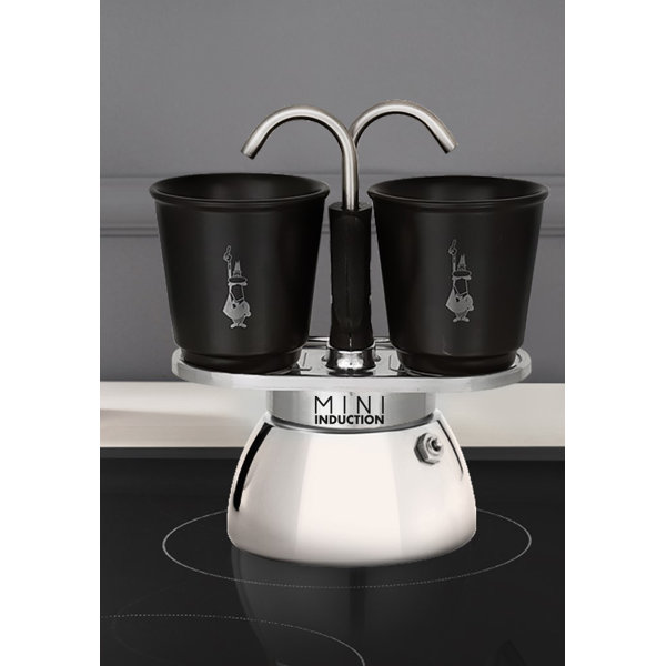 Bialetti Mini Induction Express Black 2 Cup Percolator & Reviews | Wayfair