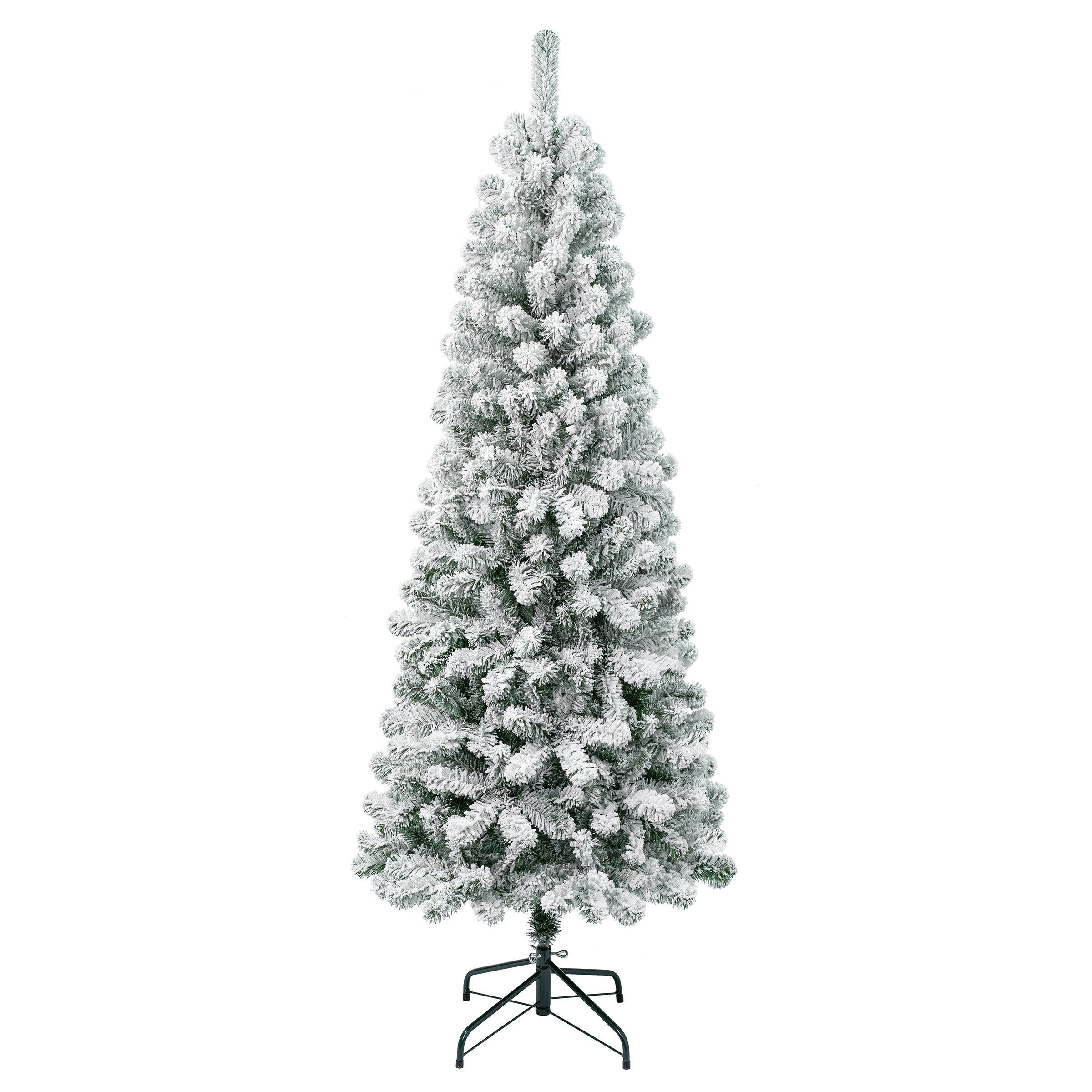 National Tree Company First Traditions'' 7.5 Ft. Acacia Medium Flocked ...