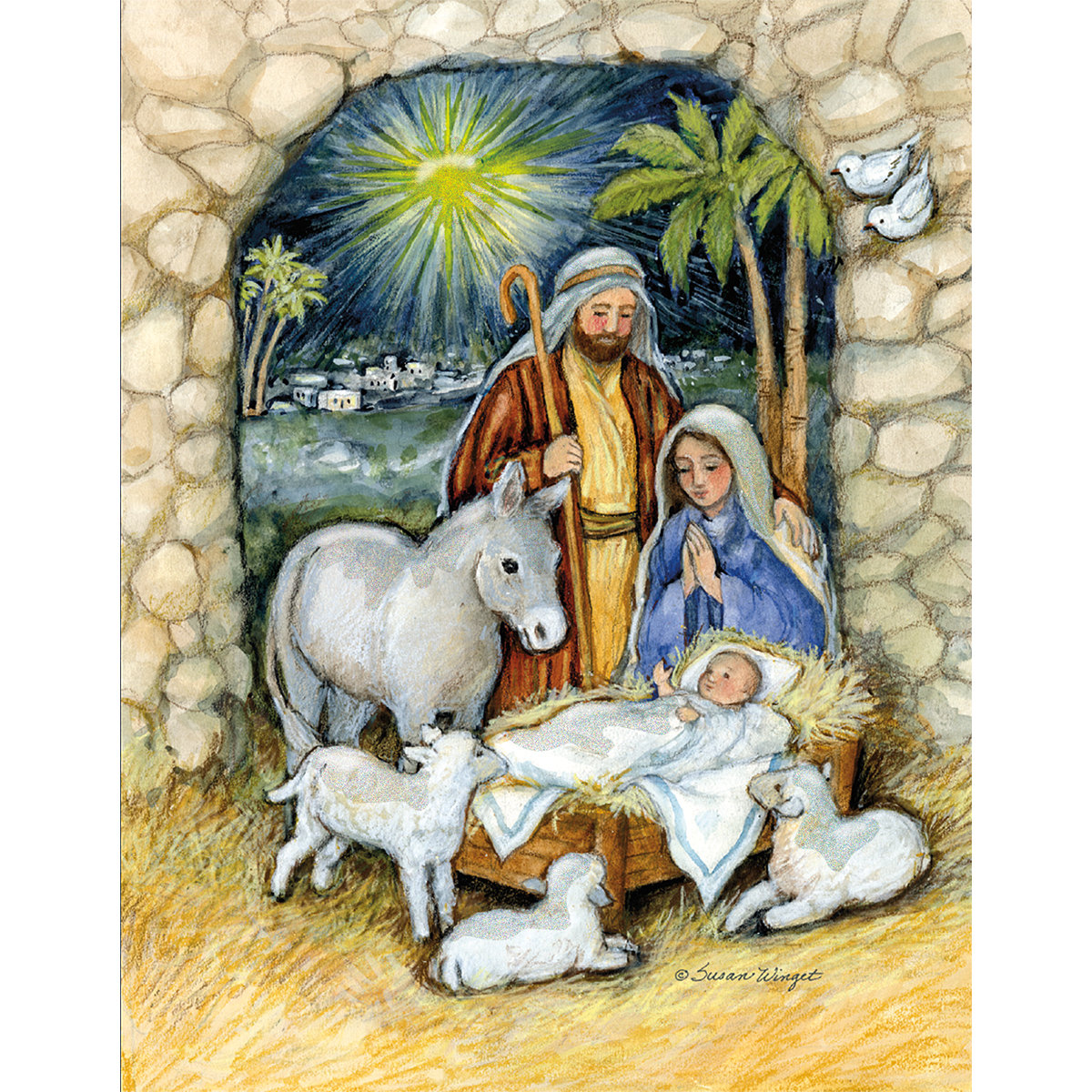 The Holiday Aisle® Nativity Boxed Christmas Cards - Wayfair Canada