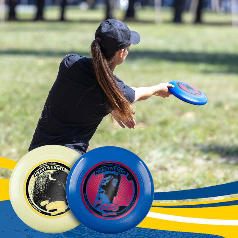 Wham-O Frisbee Heavyweight 200g, 11 Inch Long Distance and Durable Disc ...