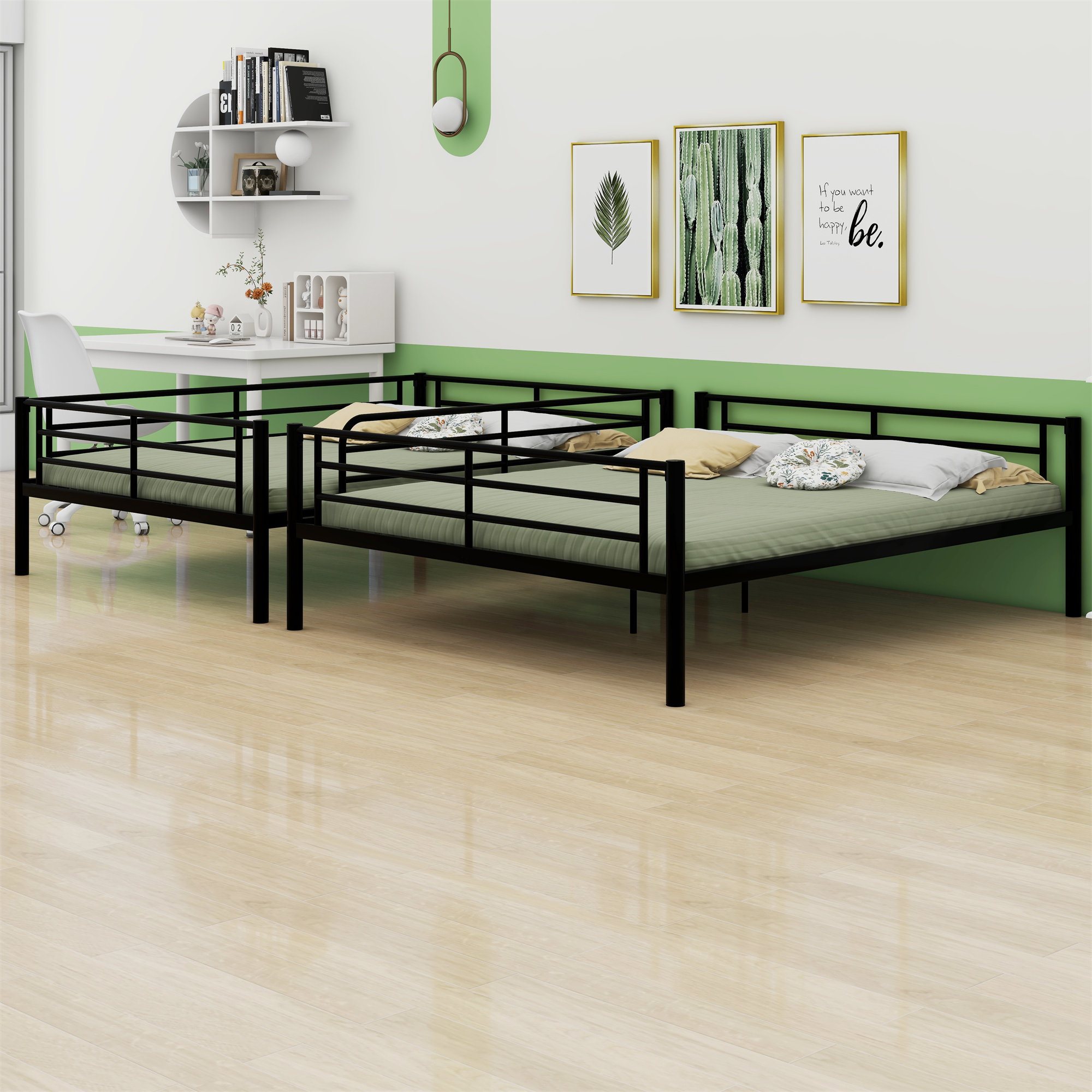 Isabelle & Max™ Hartselle Full XL Over Queen Futon Bunk Bed by Isabelle ...