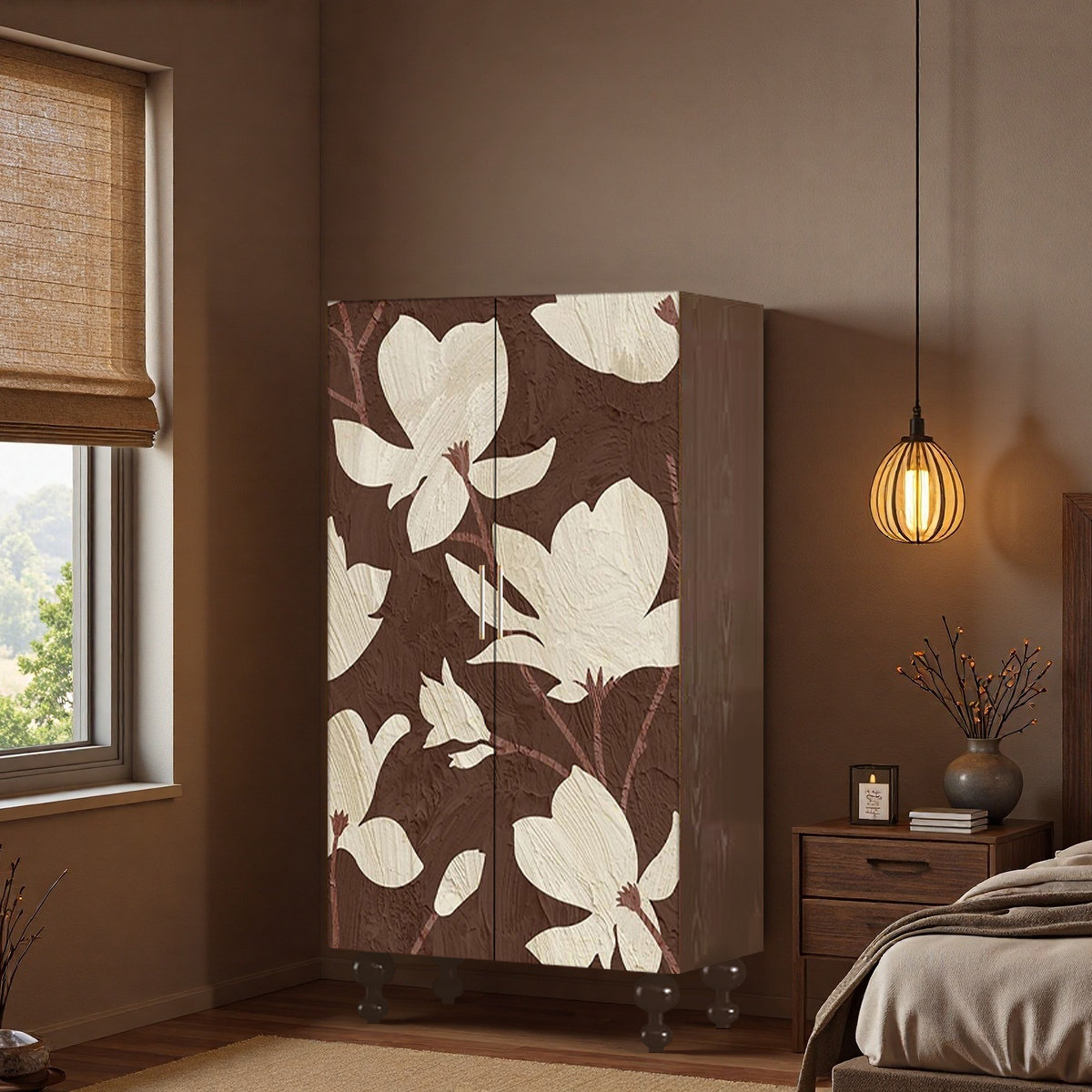 East Urban Home Household multifunction French storage wardrobe | Wayfair