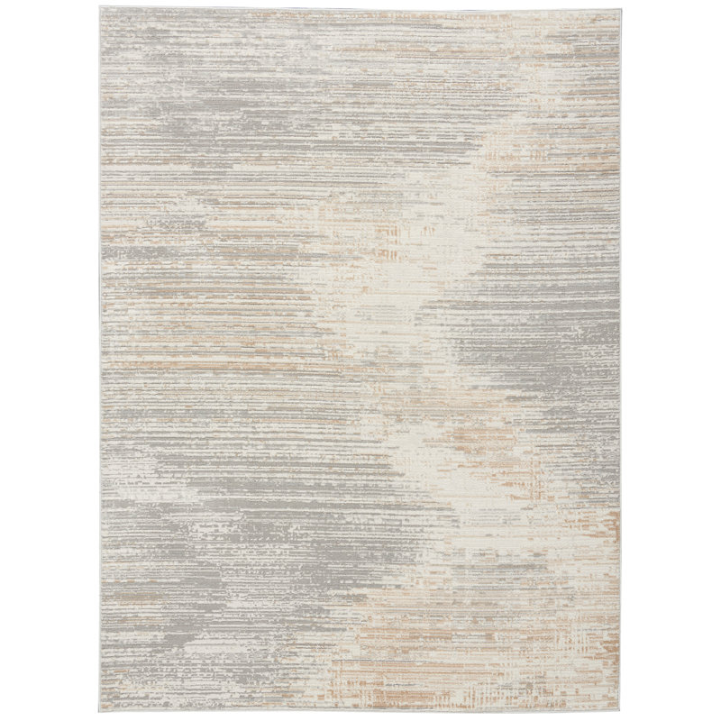 Calvin Klein Ivory/Gray Area Rug & Reviews | Wayfair