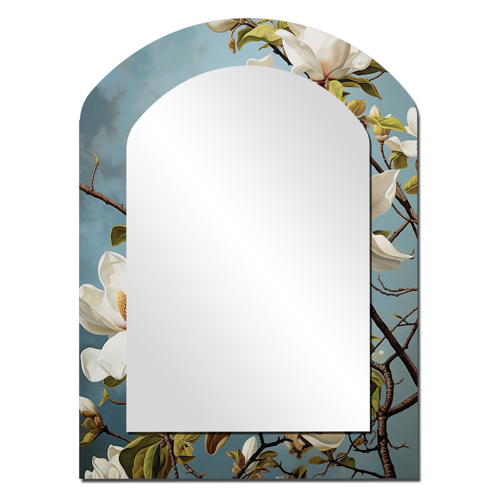 Dakota Fields White Yellow Magnolias Magnolia Harmony - Magnolias Arch ...