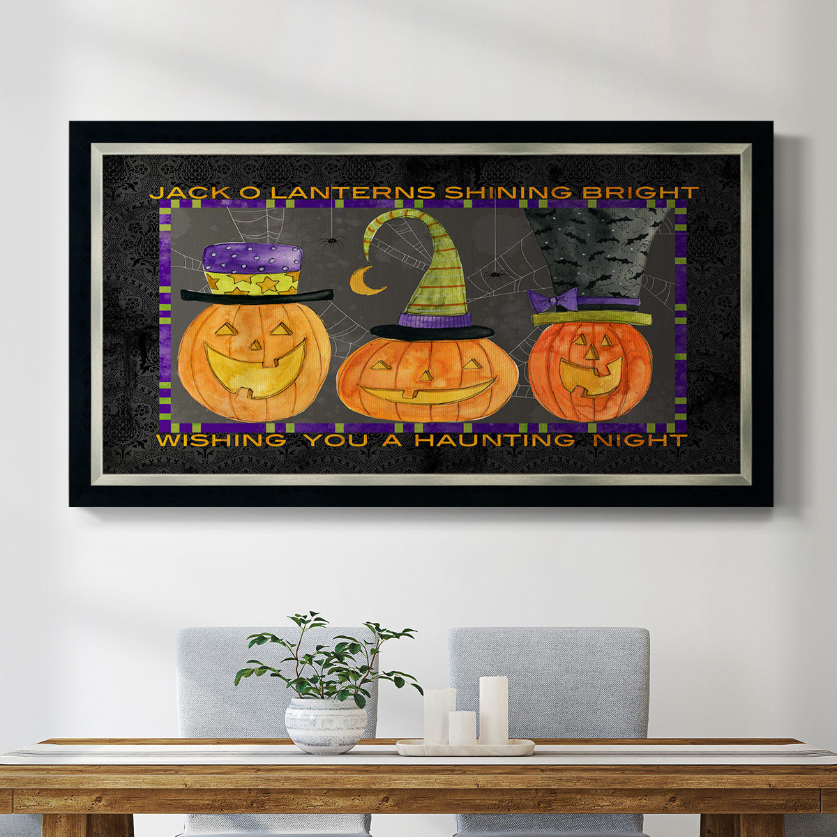 The Holiday Aisle® Jack O'lantern Mat Jack O'lantern Mat - Single ...