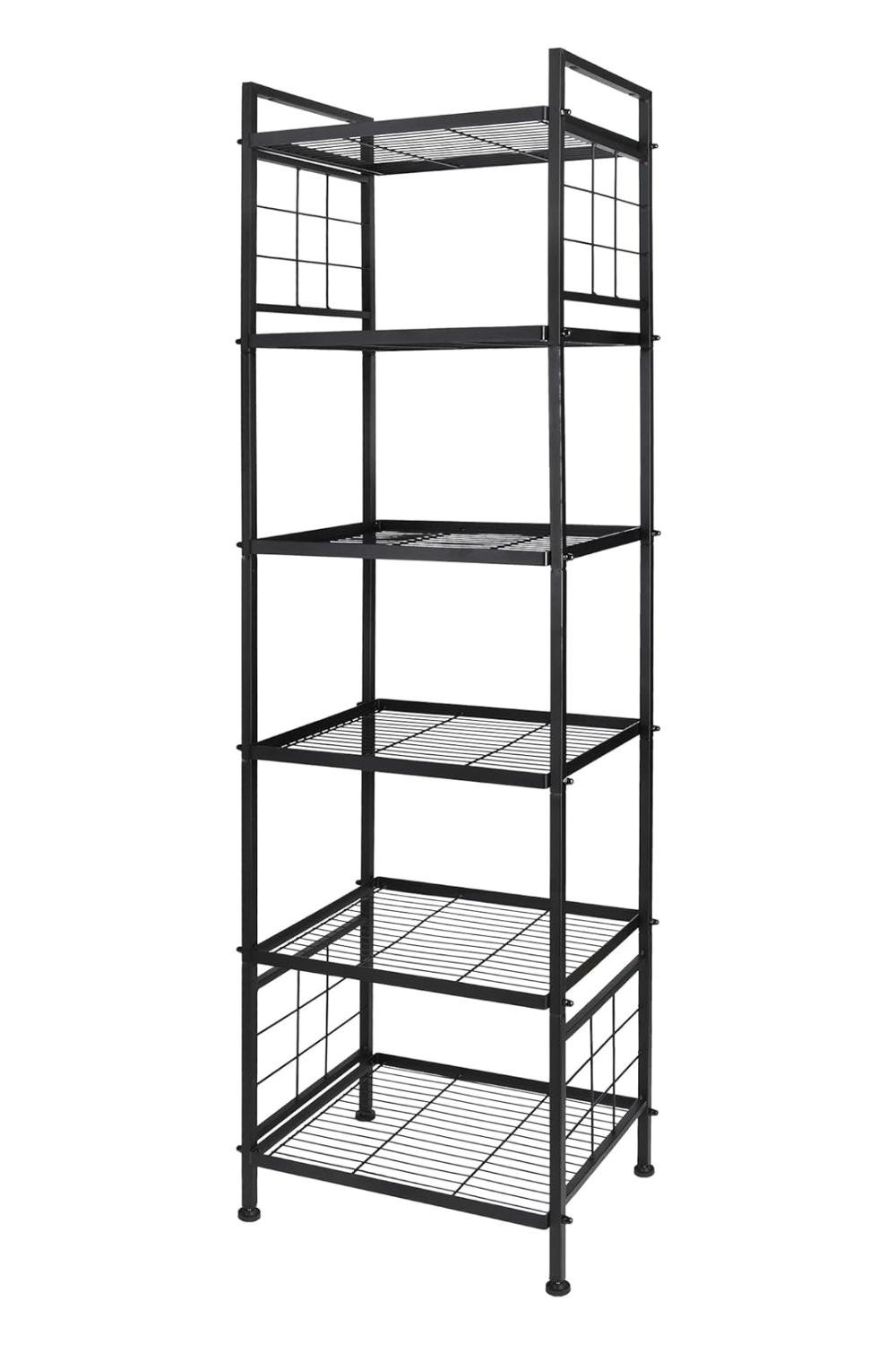 Rebrilliant 6-Wire Standing Storage Shelf, Metal Shelving Unit Pantry ...