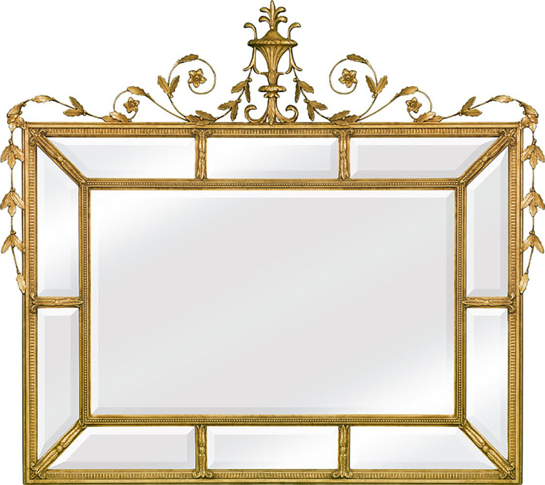 Friedman Brothers Lord Shelburne Traditional Beveled Accent Mirror ...
