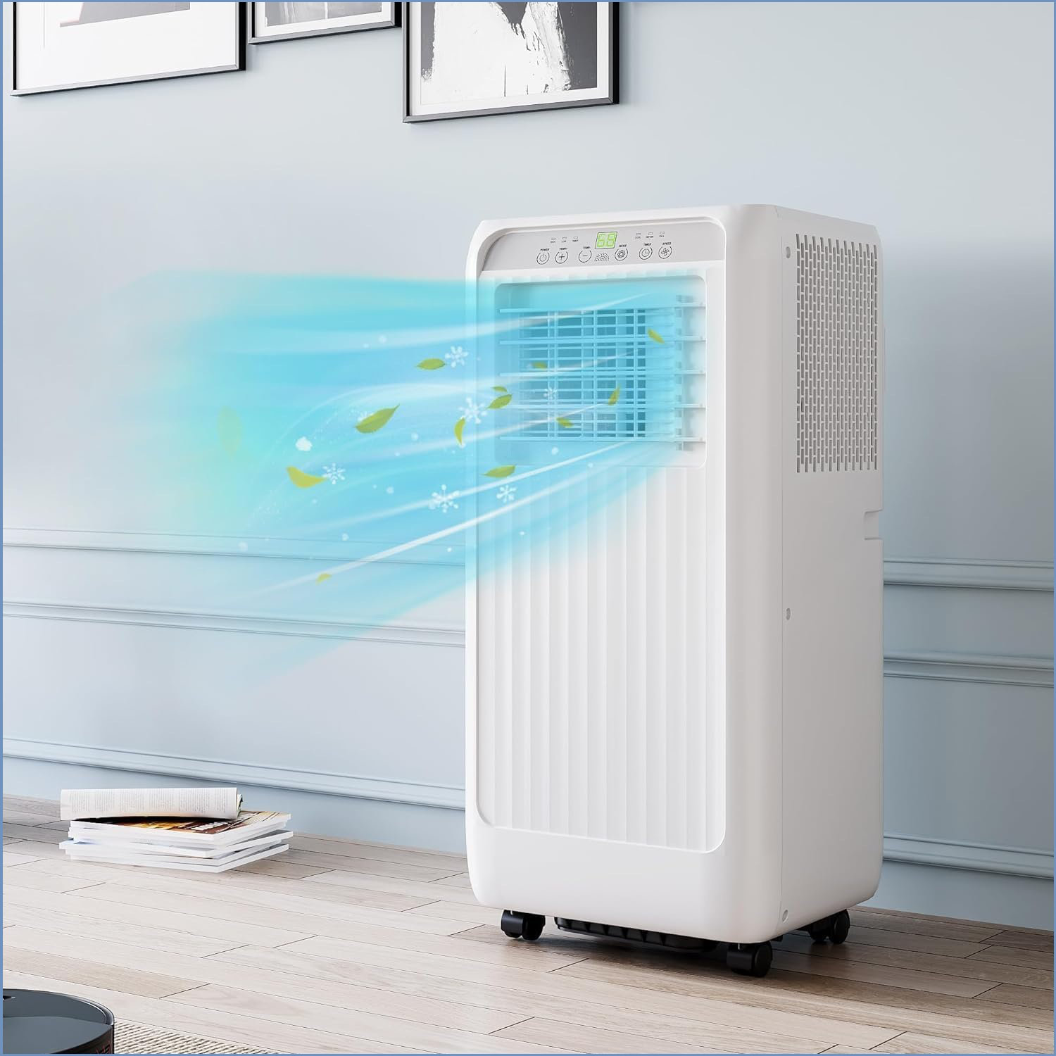 babevy Portable Air Conditioners 8000 Btu, Remote Control Ac Unit With ...