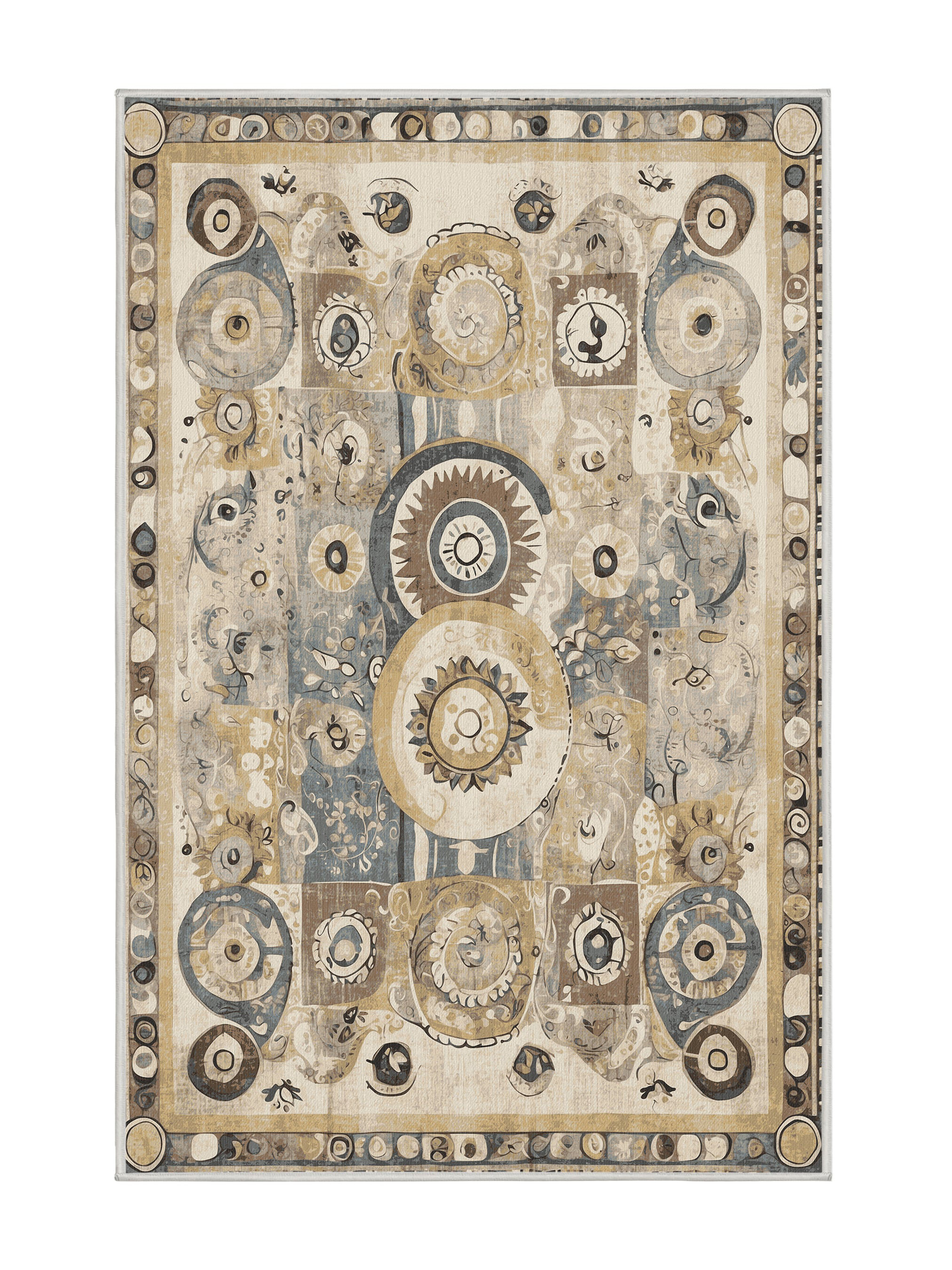 Winston Porter Energetic Streak Rug | Wayfair