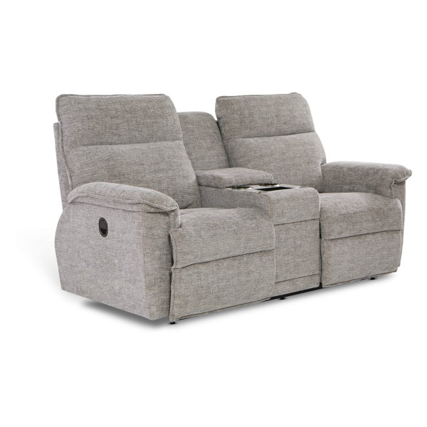 La-Z-Boy Jay Reclining Loveseat with Console & Reviews | Wayfair