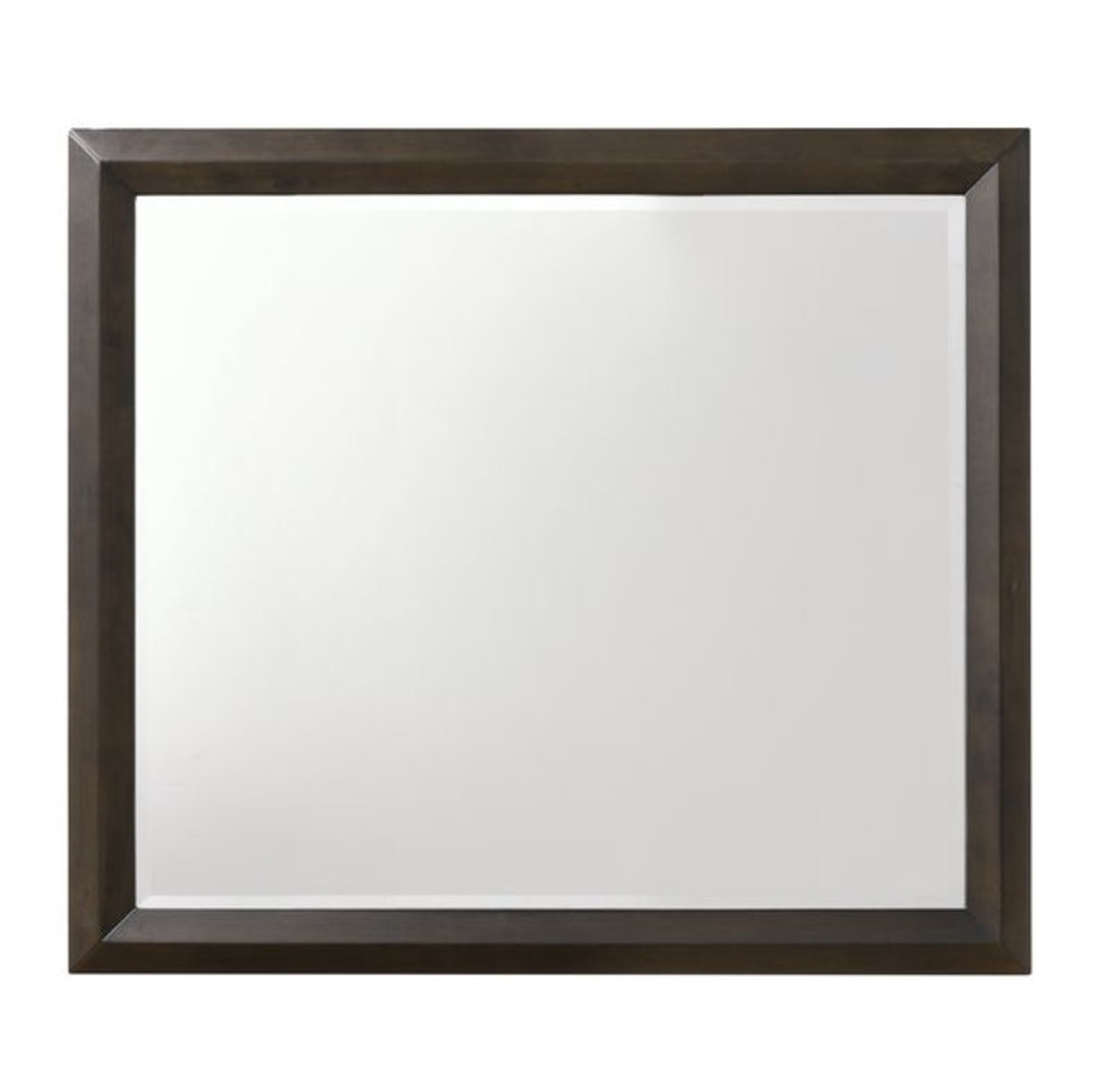 NFusion Kristian Rectangular Wall Mirror with Wooden Frame | Wayfair